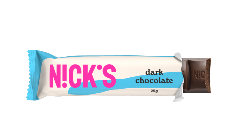 Batonik Dark Chocolate bez cukru 28g Nick's | BATONY - Kup teraz! | E ...