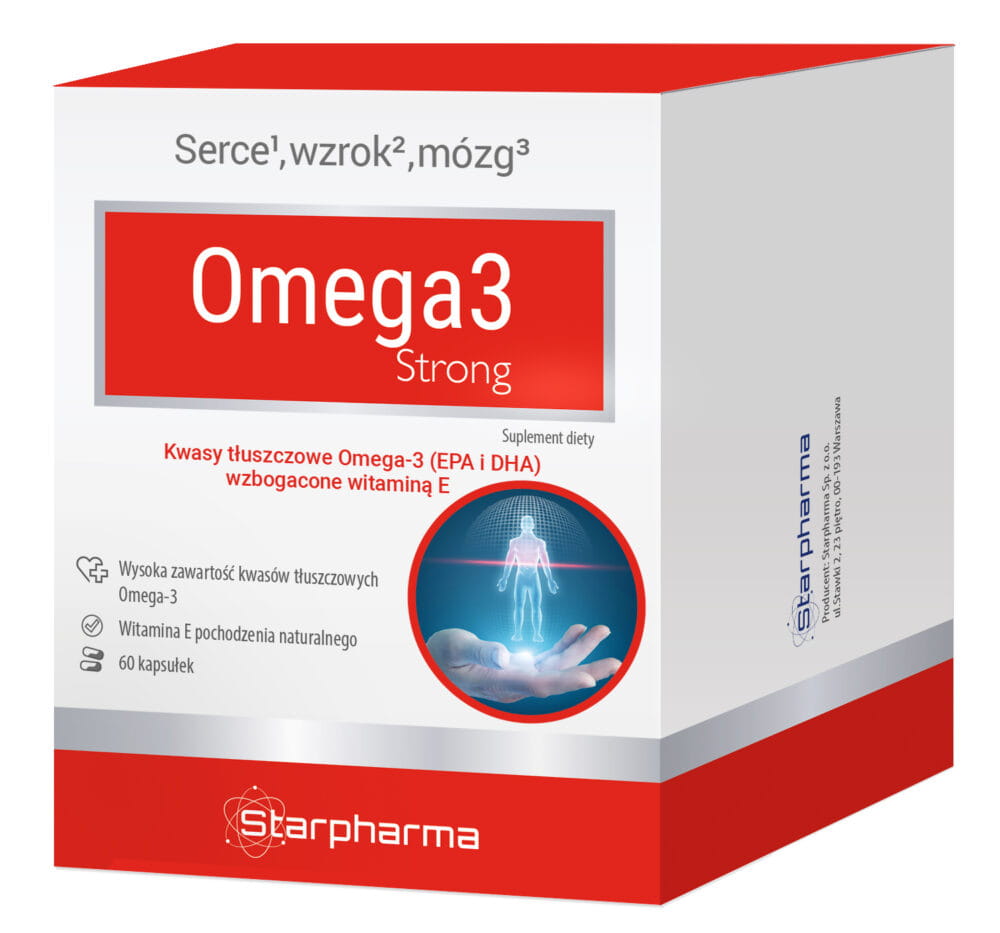 Omega 3 Forte Strong 60 kapsułek Starpharma | OMEGA 3 - Kup teraz! | E ...